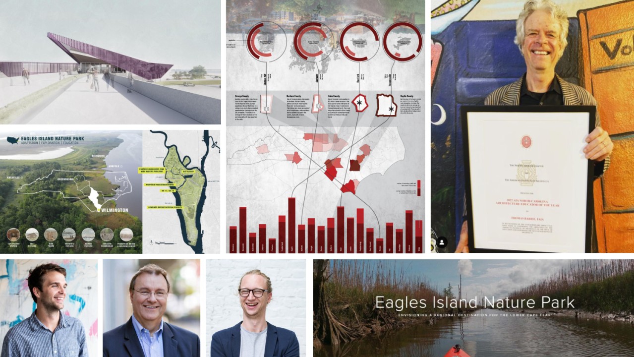 Faculty, Students and Alumni Win AIA NC Design Awards Faculty, Students and Alumni Win AIA NC Design Awards