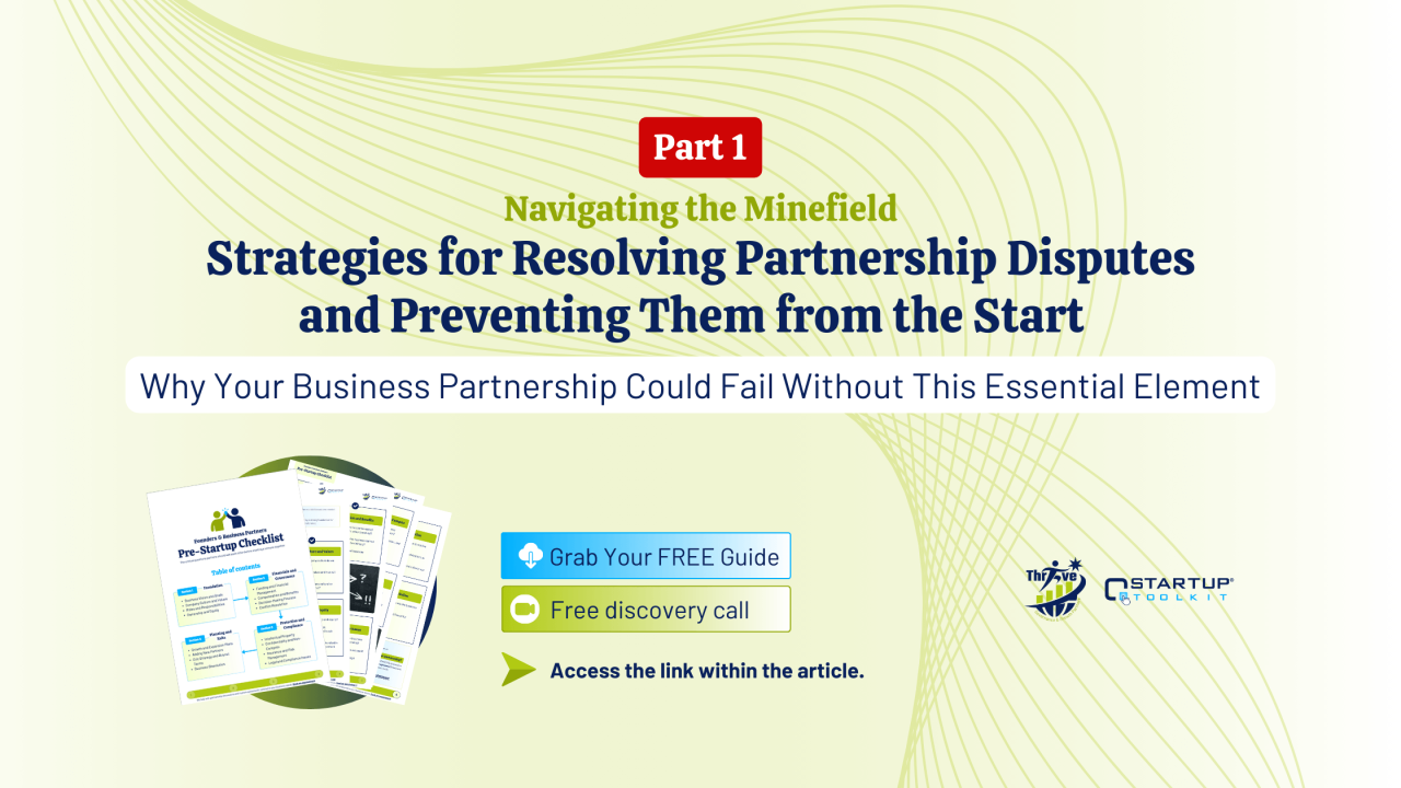 Navigating the Minefield: Strategies for Resolving Partnership Disputes ... Navigating the Minefield: Strategies for Resolving Partnership Disputes ...