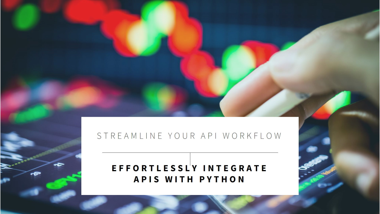 Working with APIs in Python Working with APIs in Python