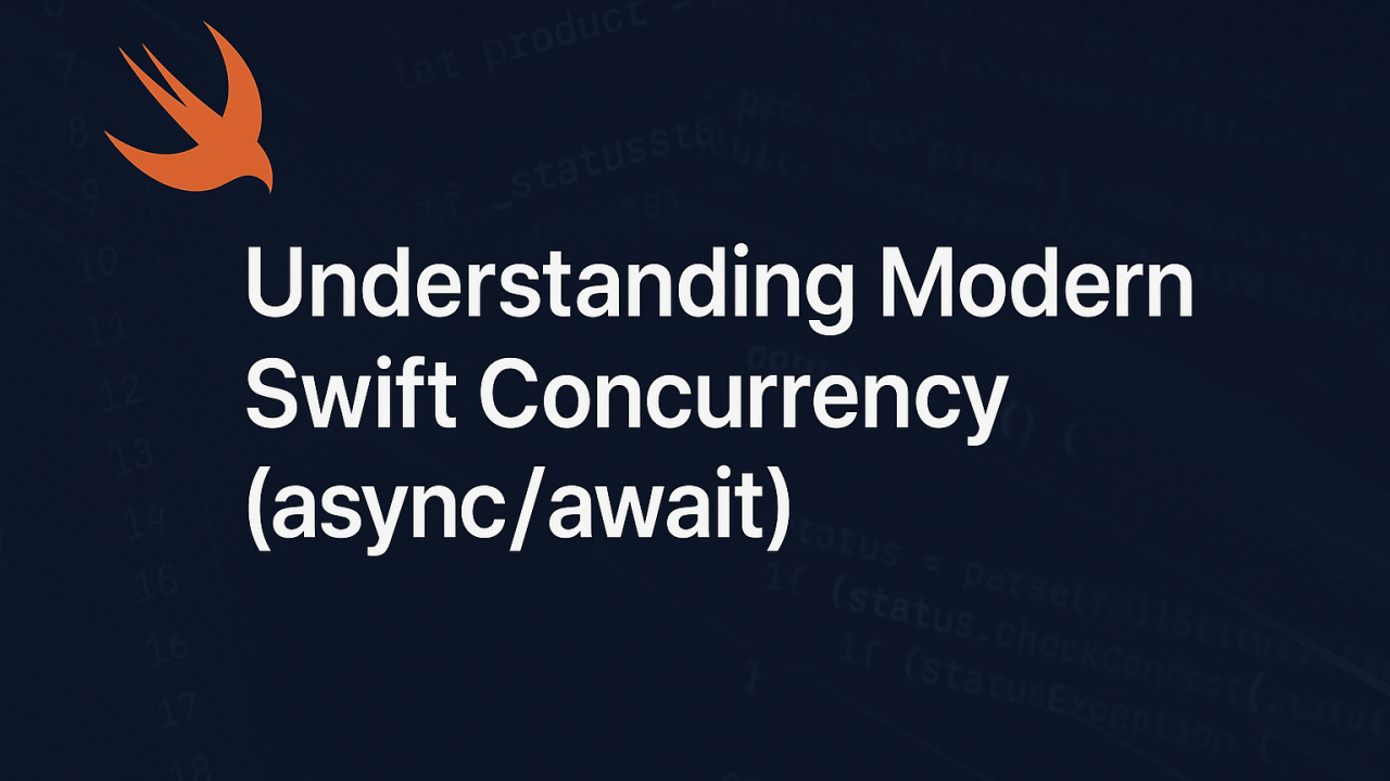 🚀 Understanding Modern Swift Concurrency (async/await) with Examples ... 🚀 Understanding Modern Swift Concurrency (async/await) with Examples ...