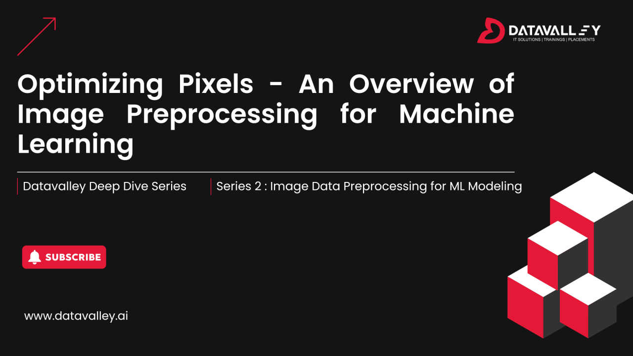 Optimizing Pixels - An Overview of Image Preprocessing for Machine Learning Optimizing Pixels - An Overview of Image Preprocessing for Machine Learning