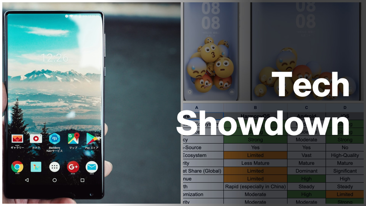 A Comparative Analysis: HarmonyOS vs. Android vs. iOS A Comparative Analysis: HarmonyOS vs. Android vs. iOS