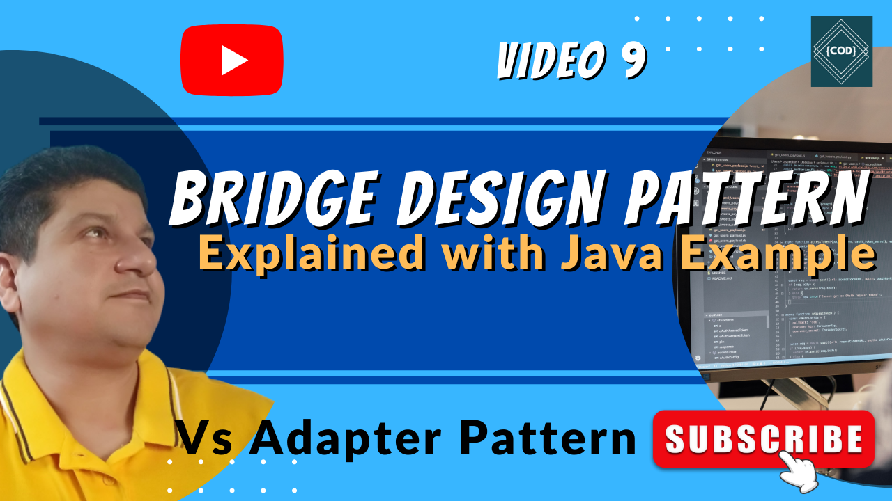 Bridge Pattern Tutorial Explained with Examples in Java | Vs Adapter ... Bridge Pattern Tutorial Explained with Examples in Java | Vs Adapter ...