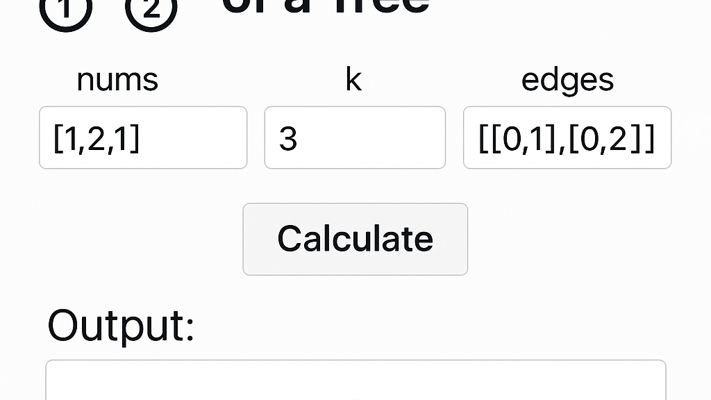 Find the Maximum Sum of Node Values Find the Maximum Sum of Node Values