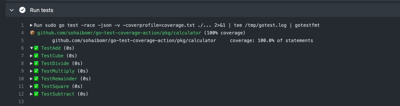 How to add Go Unit Tests and Coverage Stats In Your CI Using Github Actions How to add Go Unit Tests and Coverage Stats In Your CI Using Github Actions