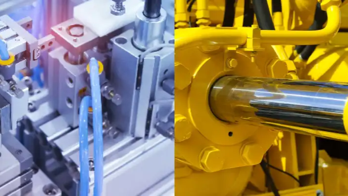 A Comparison Between Hydraulic vs Pneumatic Systems (II) A Comparison Between Hydraulic vs Pneumatic Systems (II)