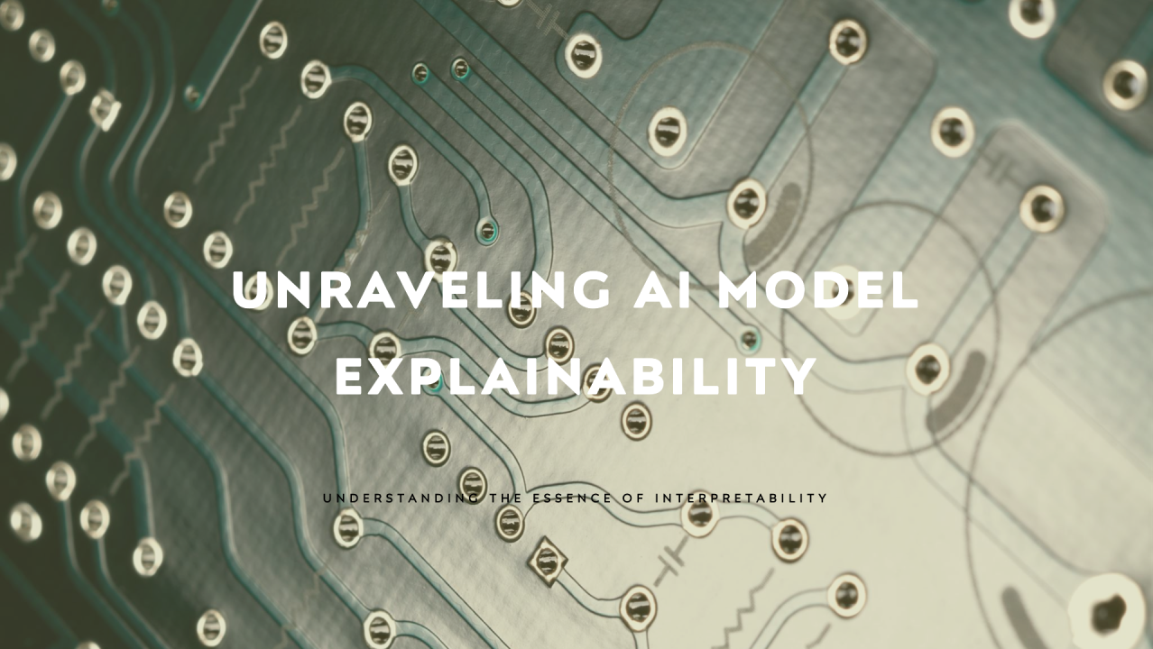馃専 Understanding the Essence of AI Model Explainability and ... 馃専 Understanding the Essence of AI Model Explainability and ...