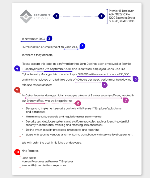 Things to be taken care while submitting employment reference letter ... Things to be taken care while submitting employment reference letter ...