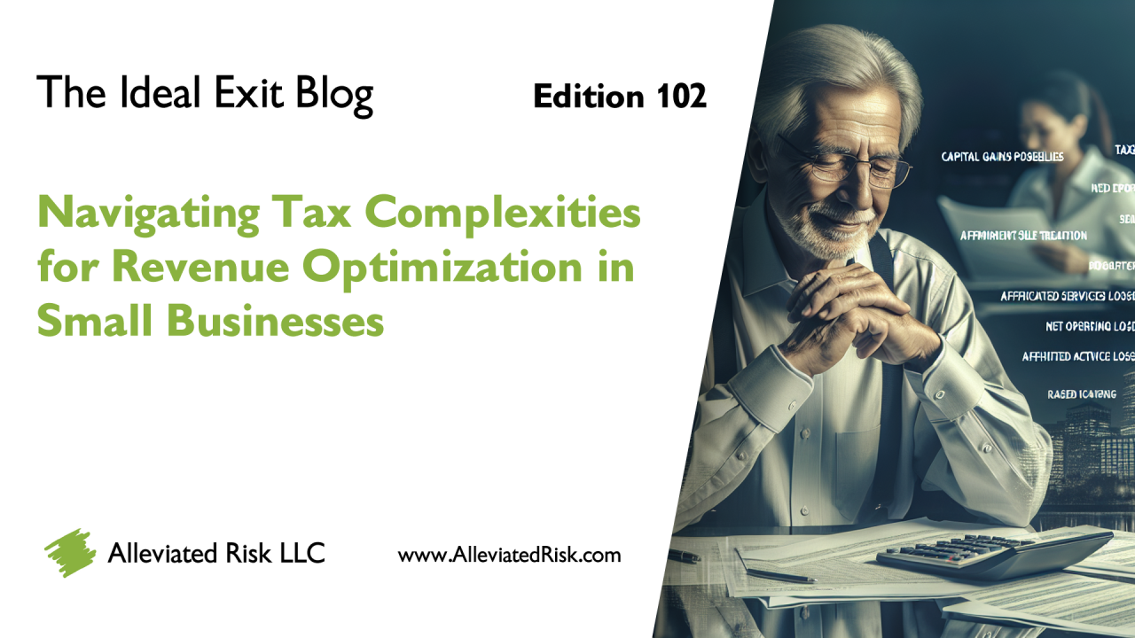 Navigating Tax Complexities for Revenue Optimization in Small ... Navigating Tax Complexities for Revenue Optimization in Small ...