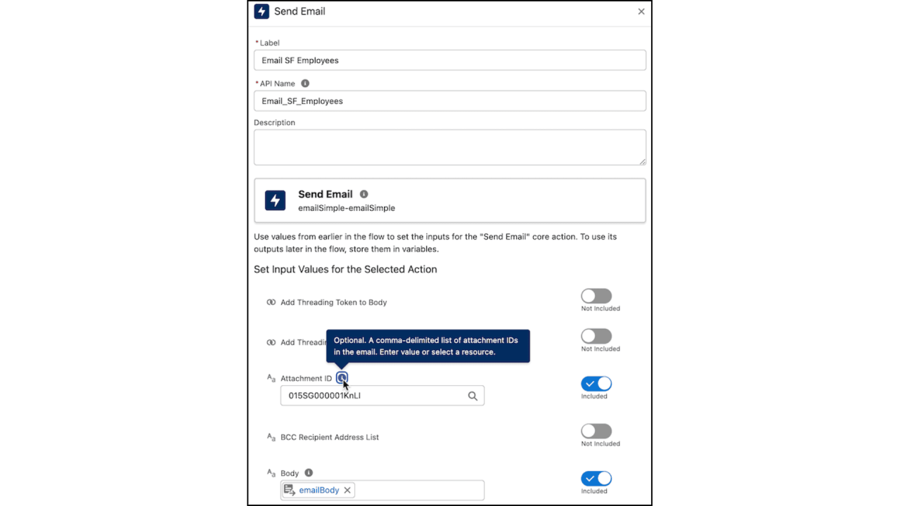 📩 Send Emails with Attachments in Flow Builder : Spring'25 📩 Send Emails with Attachments in Flow Builder : Spring'25