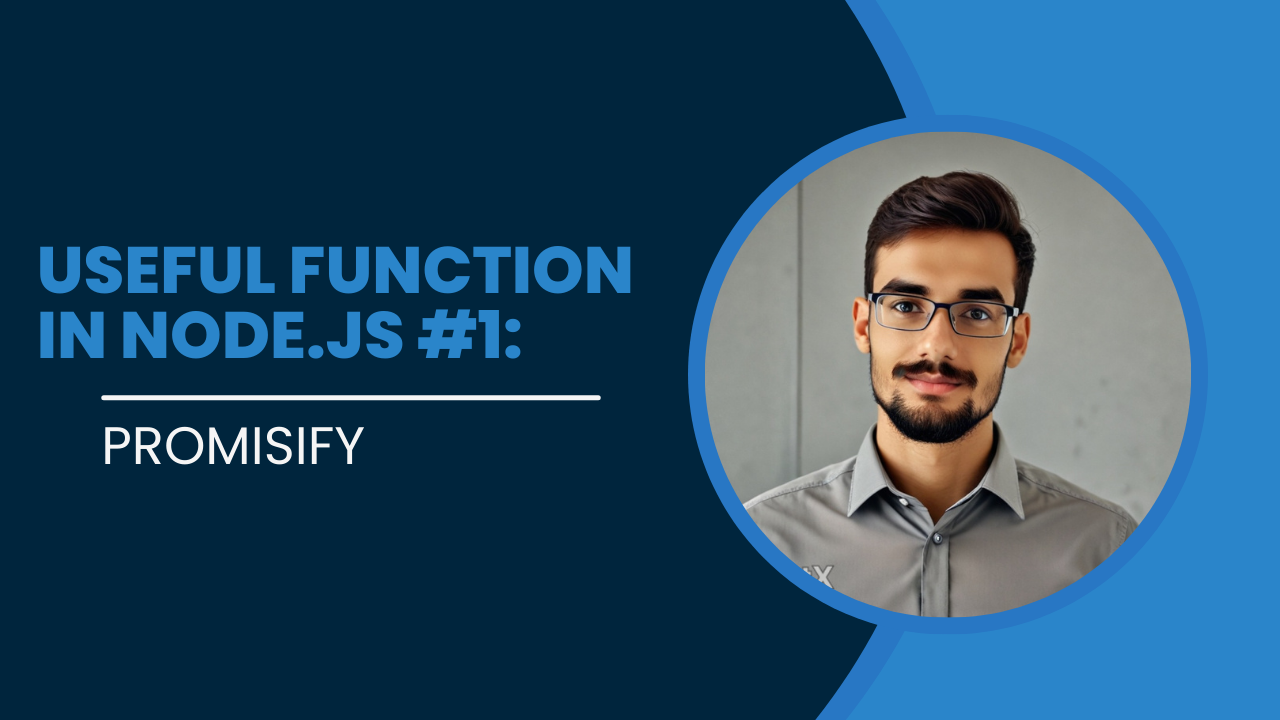 🚀 Unlock the Power of Async Programming with Node.js's promisify ... 🚀 Unlock the Power of Async Programming with Node.js's promisify ...