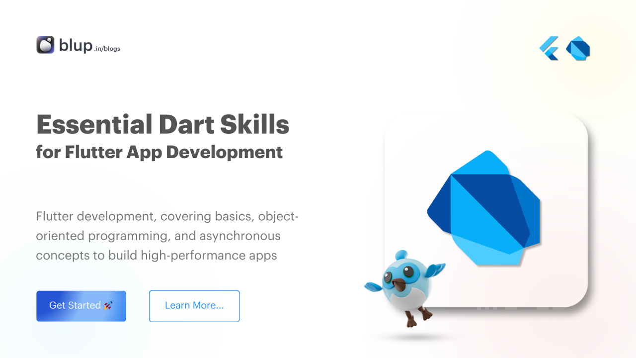 Essential Dart Skills for Flutter App Development Essential Dart Skills for Flutter App Development