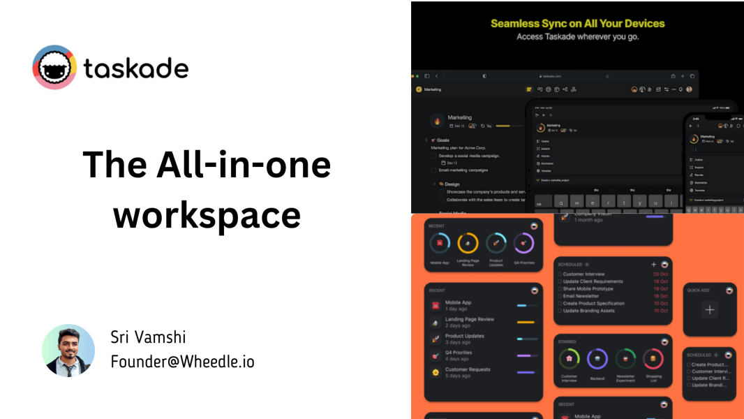 Taskade: Your Aid to Switch Multiple Management Apps | iStart Valley Taskade: Your Aid to Switch Multiple Management Apps | iStart Valley