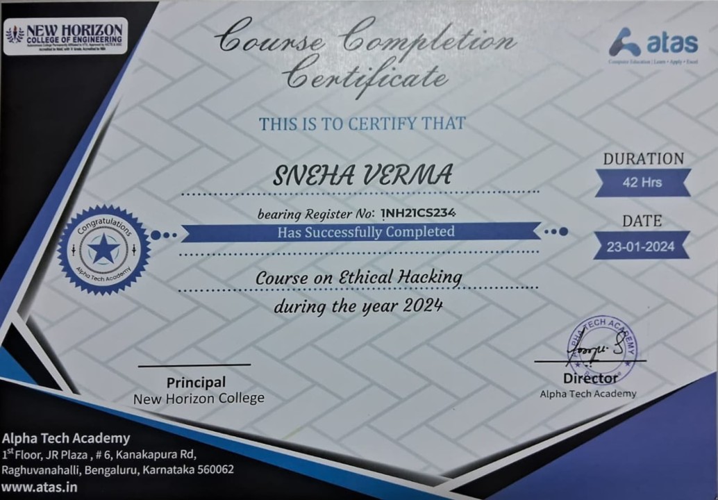 Ethical Hacking Course Certification Ethical Hacking Course Certification