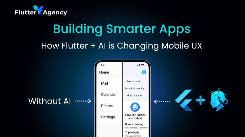 Building Smarter Apps: How Flutter + AI is Changing Mobile UX Building Smarter Apps: How Flutter + AI is Changing Mobile UX