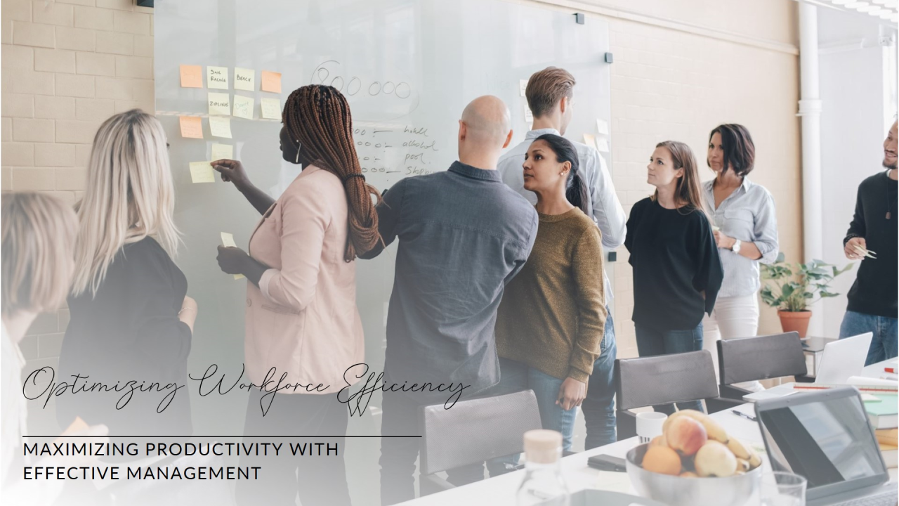 Workforce Management: Optimizing Efficiency and Productivity Workforce Management: Optimizing Efficiency and Productivity