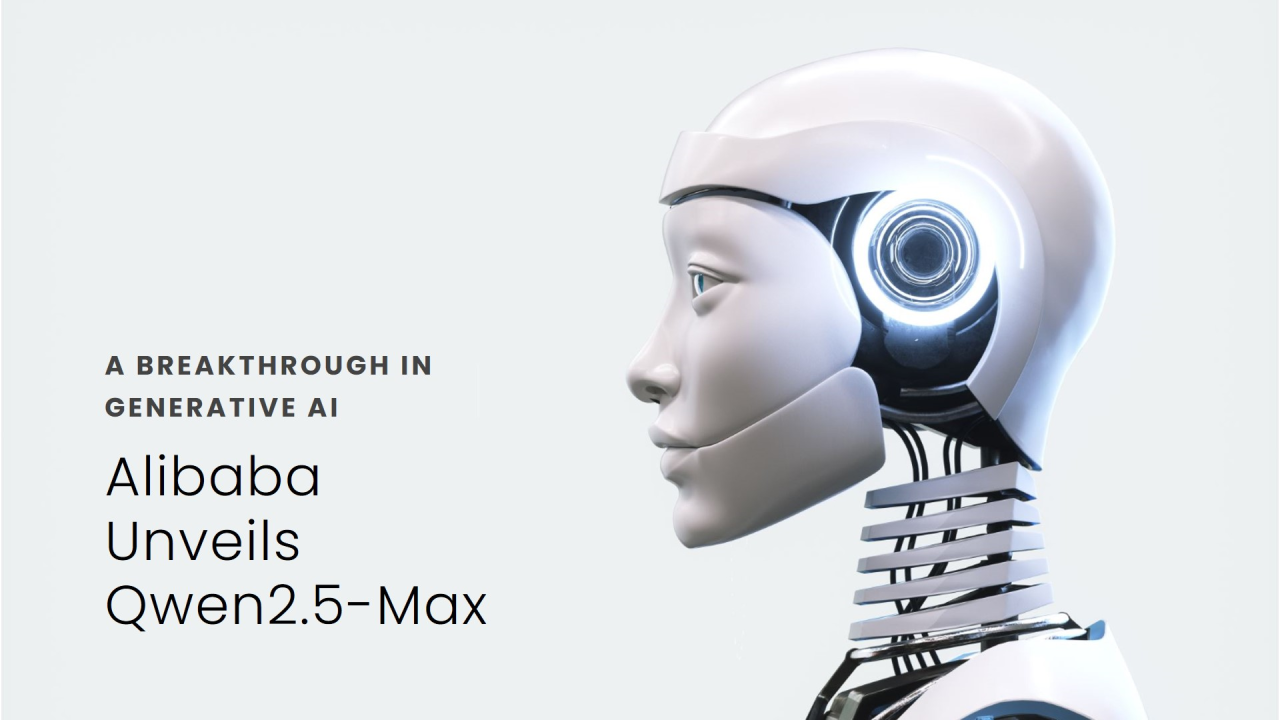 Alibaba Unveils Qwen2.5-Max: A Breakthrough in Generative AI Alibaba Unveils Qwen2.5-Max: A Breakthrough in Generative AI