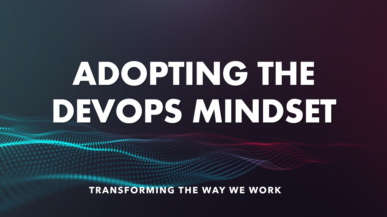The DEVOPS Mindset The DEVOPS Mindset