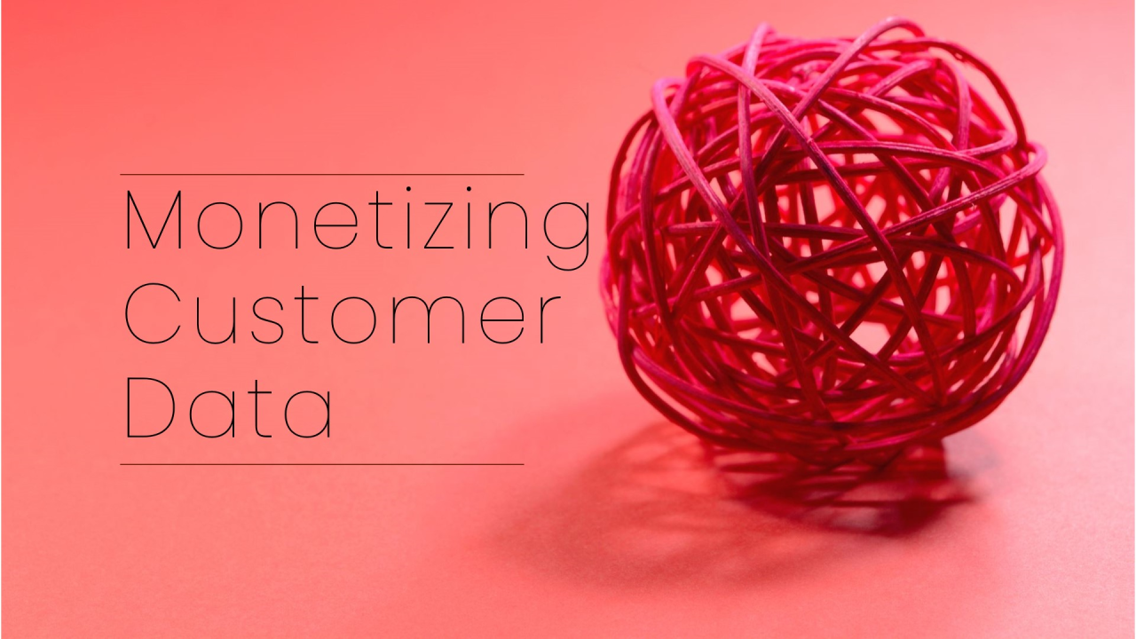 How to Monetize Customer Data Responsibly: Grow Revenue While ... How to Monetize Customer Data Responsibly: Grow Revenue While ...