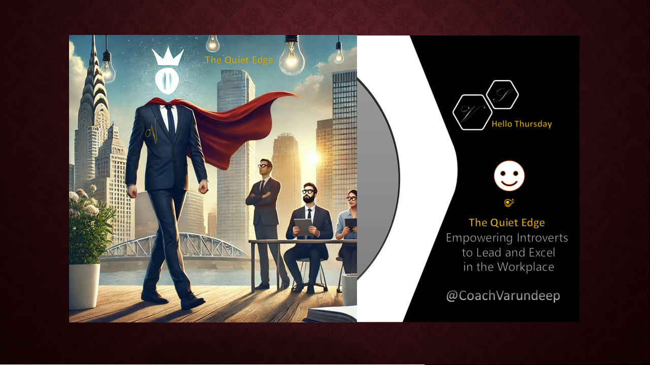 🪔The Quiet Edge: Empowering Introverts to Lead and Excel in the Workplace 🪔The Quiet Edge: Empowering Introverts to Lead and Excel in the Workplace