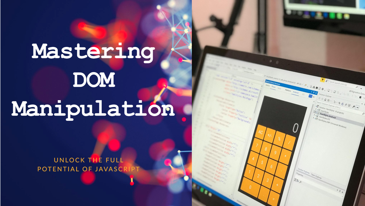 Mastering DOM Manipulation: Unlock the Full Potential of JavaScript ... Mastering DOM Manipulation: Unlock the Full Potential of JavaScript ...