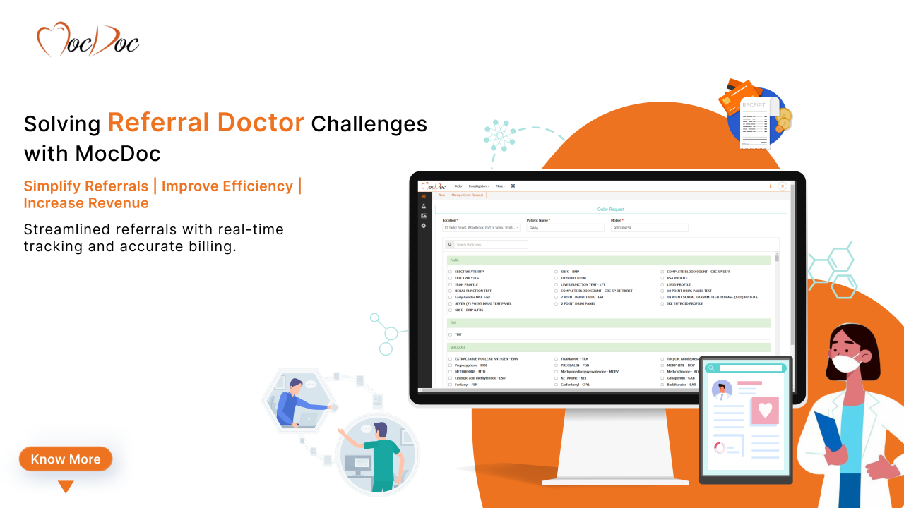 Streamlining Laboratory Workflows: Solving Referral Doctor Challenges ... Streamlining Laboratory Workflows: Solving Referral Doctor Challenges ...
