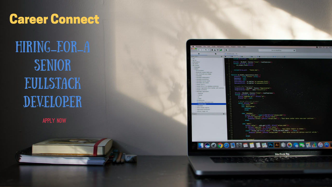 Career Connect: Senior Fullstack Developer Job Opening in Coimbatore! Career Connect: Senior Fullstack Developer Job Opening in Coimbatore!