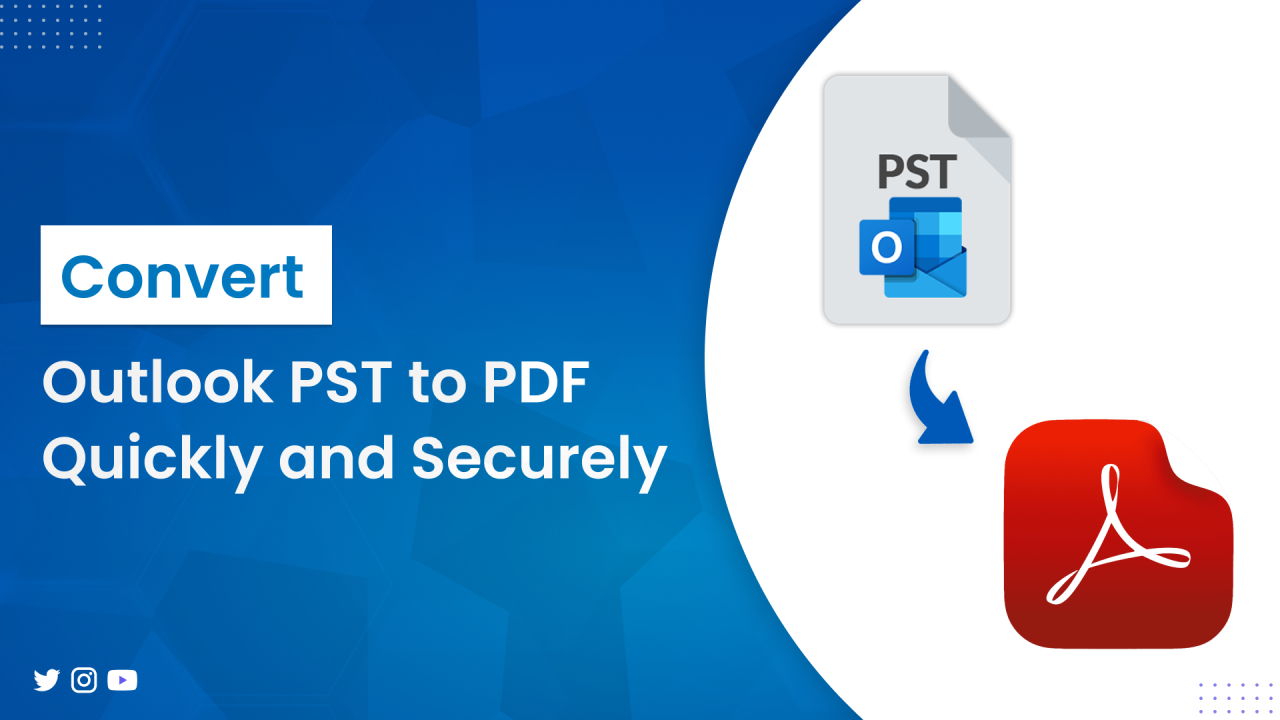Convert Outlook PST to PDF Quickly and Securely Convert Outlook PST to PDF Quickly and Securely