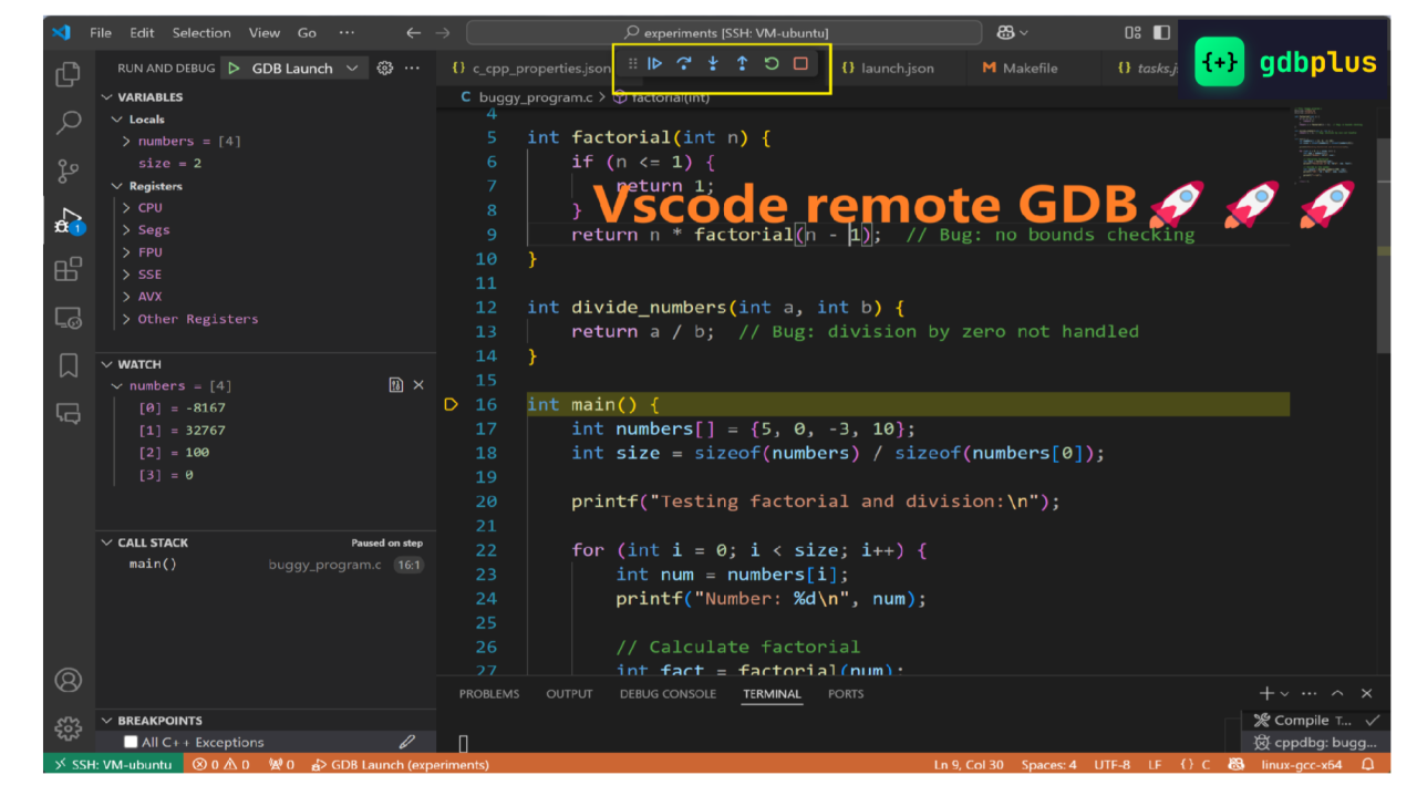 Setting up remote GDB Debugging in VS Code Setting up remote GDB Debugging in VS Code