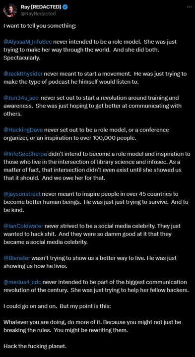 Infosec Rockstars vs Influencers Infosec Rockstars vs Influencers