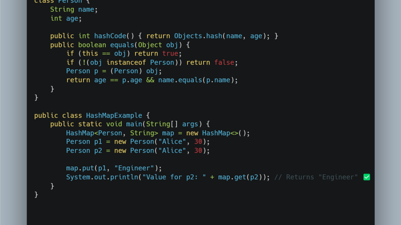 Understanding HashMap: Equals & HashCode in Java Understanding HashMap: Equals & HashCode in Java