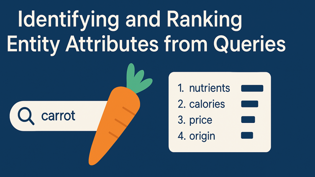 Identifying and Ranking Entity Attributes from Queries Identifying and Ranking Entity Attributes from Queries