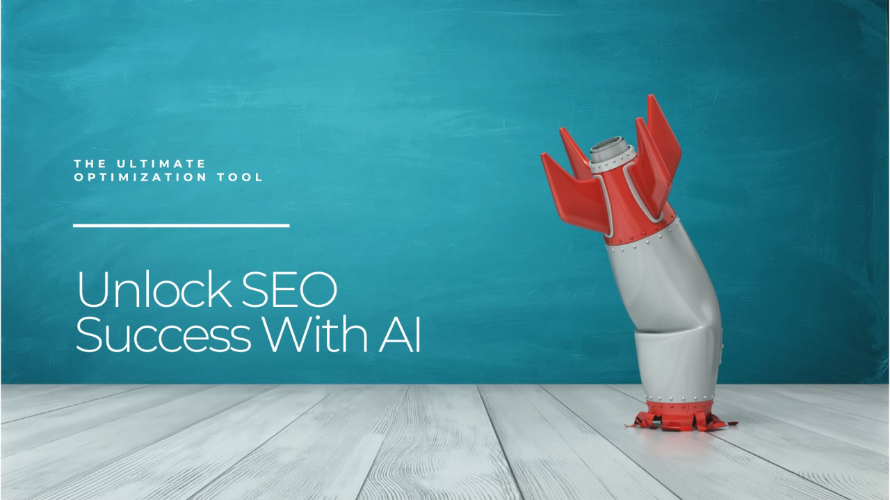 Unlock SEO Success with AI: The Ultimate Optimization Tool. Unlock SEO Success with AI: The Ultimate Optimization Tool.