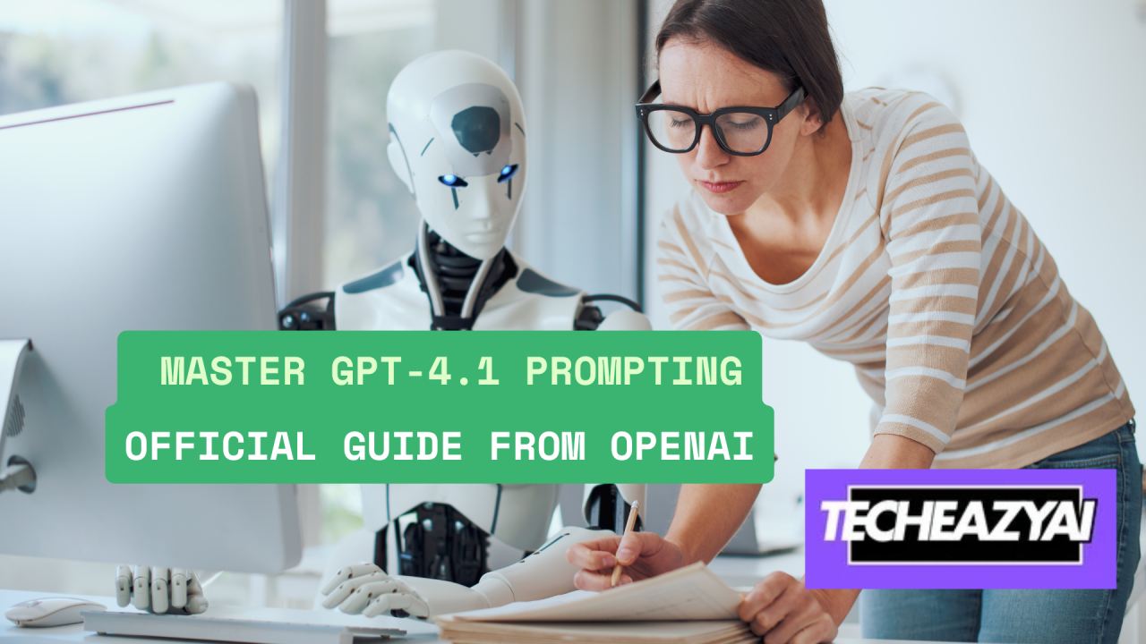 #29 Mastering GPT-4.1: OpenAI Just Released Their Official Prompting Guide! #29 Mastering GPT-4.1: OpenAI Just Released Their Official Prompting Guide!