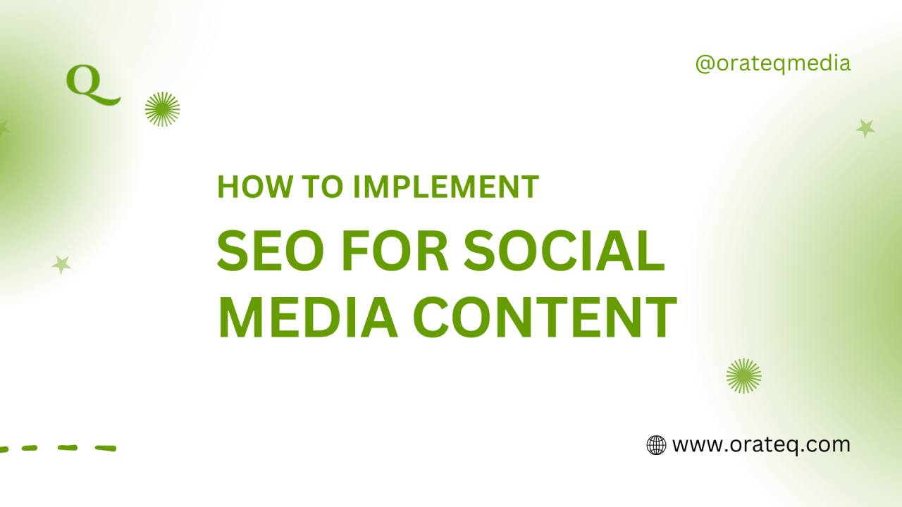 SEO for Social Media Content: Maximizing Visibility and Reach on Search ... SEO for Social Media Content: Maximizing Visibility and Reach on Search ...