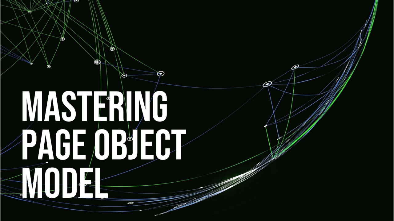 Page Object Model in Selenium: Enhancing Test Automation Efficiency Page Object Model in Selenium: Enhancing Test Automation Efficiency