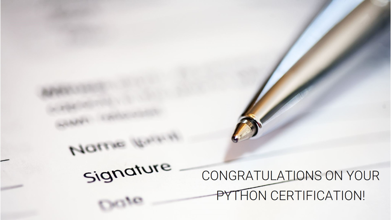 Mahesh Kumar Earns Python Programming Certificate | Mahesh Kumar Mahesh Kumar Earns Python Programming Certificate | Mahesh Kumar