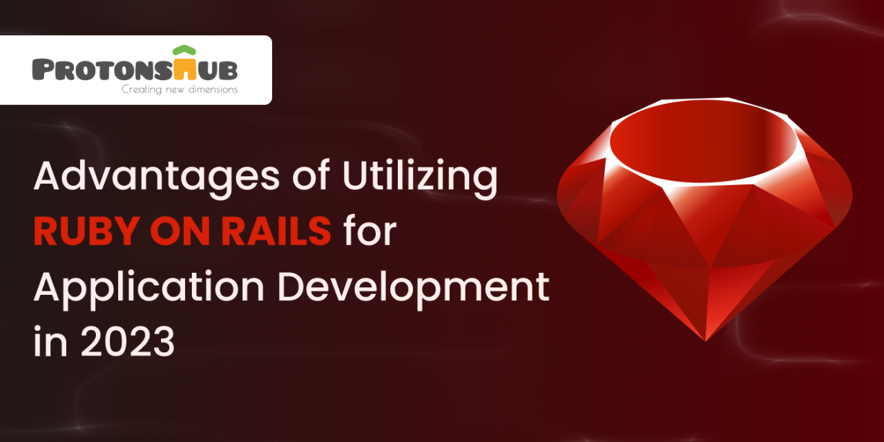 Advantages of Utilizing Ruby on Rails for Application Development in 2023 Advantages of Utilizing Ruby on Rails for Application Development in 2023