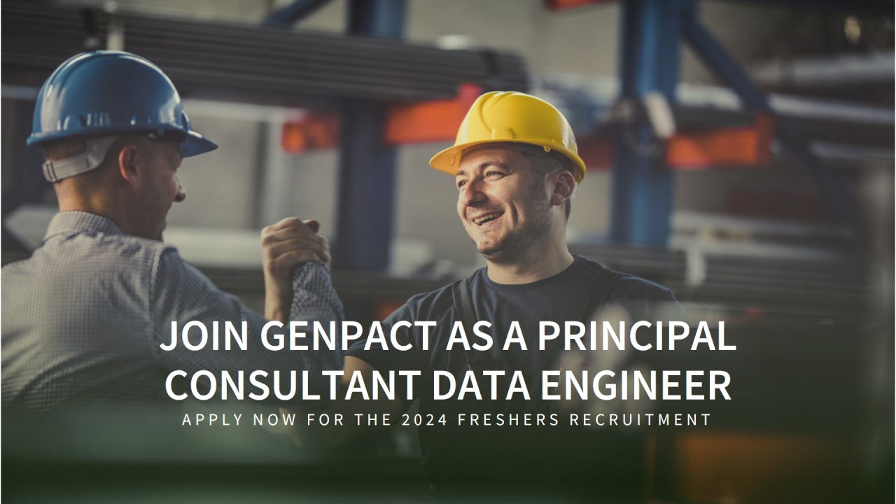 Genpact Freshers Recruitment 2024: Apply Now for Principal Consultant ... Genpact Freshers Recruitment 2024: Apply Now for Principal Consultant ...