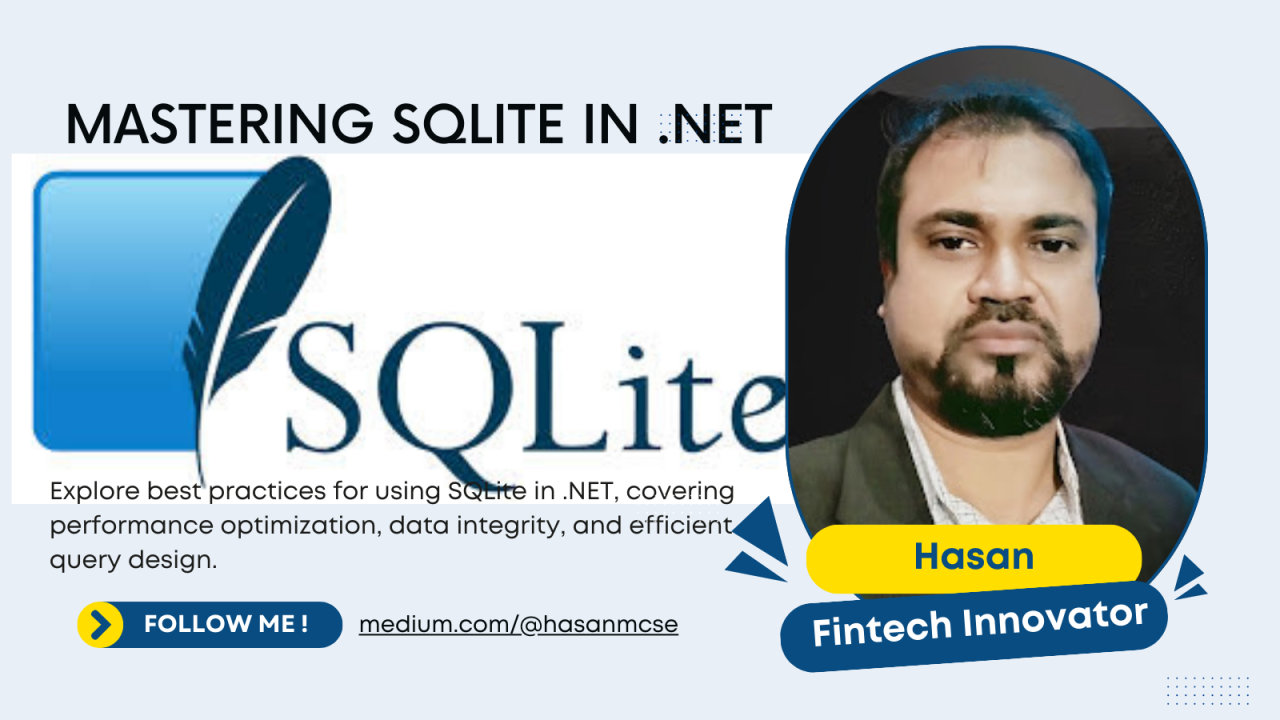 Mastering SQLite in .NET: Essential Best Practices for Portable ... Mastering SQLite in .NET: Essential Best Practices for Portable ...