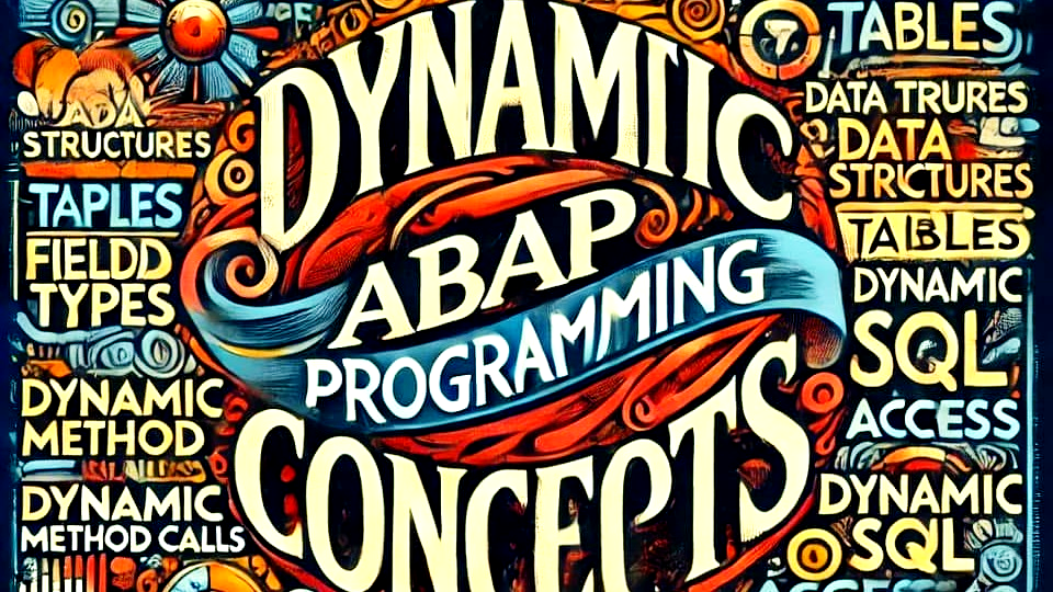 Dynamic ABAP Programming Dynamic ABAP Programming