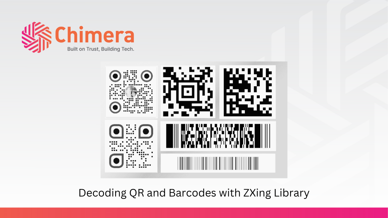 Decoding QR and Barcodes with ZXing Library Decoding QR and Barcodes with ZXing Library