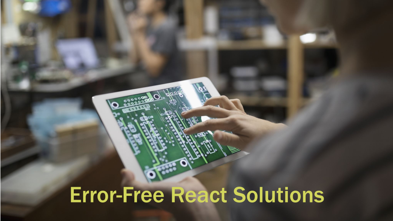 Handling Different Errors in a React Application Handling Different Errors in a React Application
