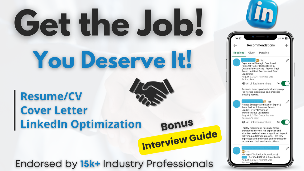 🚀 Stand Out, Get Hired, Succeed! 🚀 Stand Out, Get Hired, Succeed!