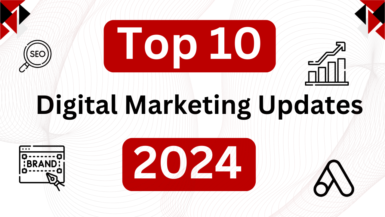 Top 10 Latest Updates in Digital Marketing Top 10 Latest Updates in Digital Marketing