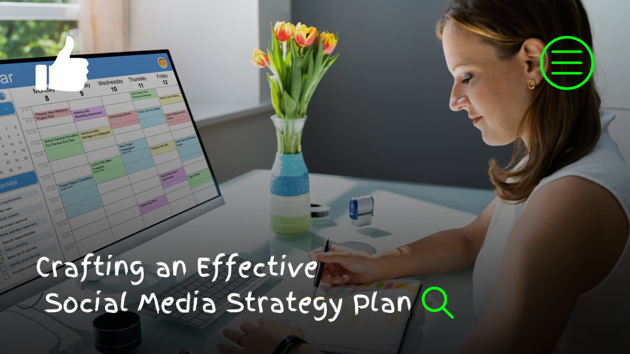 Crafting an Effective Social Media Strategy Plan Crafting an Effective Social Media Strategy Plan