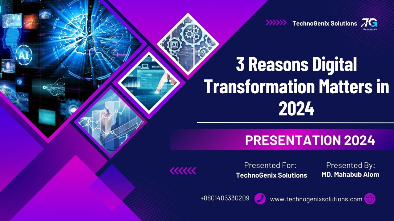 3 Reasons Digital Transformation Matters in 2024 3 Reasons Digital Transformation Matters in 2024