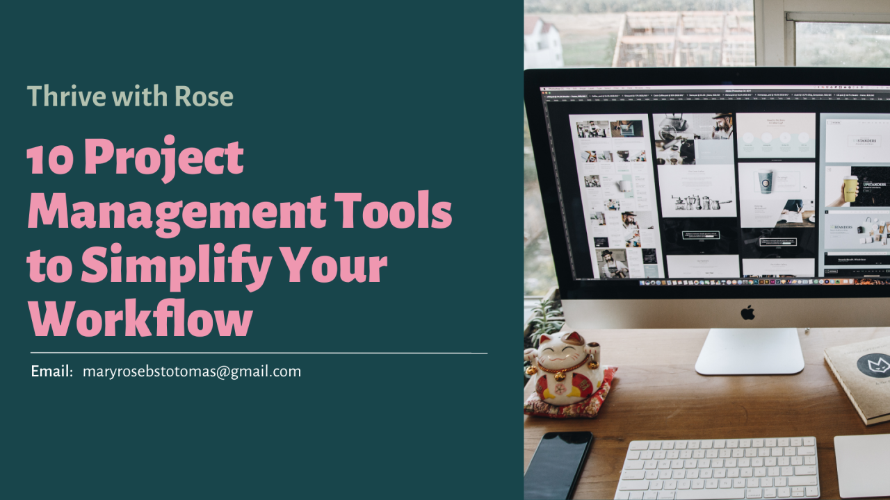 10 Project Management Tools to Simplify Your Workflow 10 Project Management Tools to Simplify Your Workflow