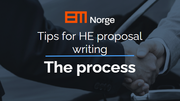 Structuring the Proposal Writing Process in Horizon Europe Structuring the Proposal Writing Process in Horizon Europe