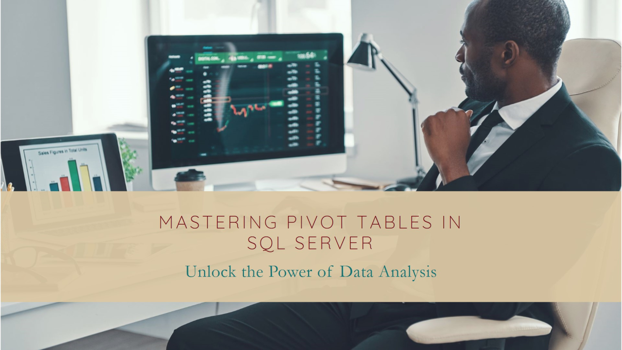 🎥 Unlocking the Power of Pivot Tables in SQL Server! 📊 🎥 Unlocking the Power of Pivot Tables in SQL Server! 📊